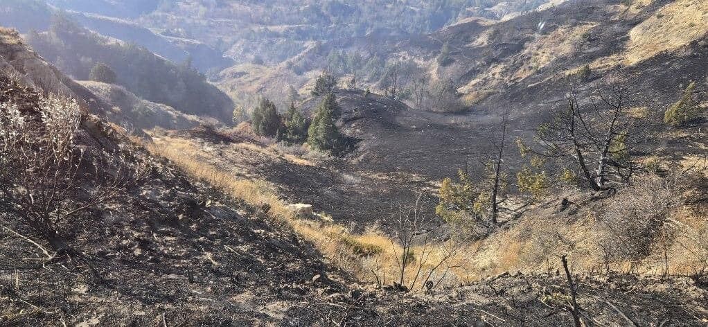 'Major disaster declaration' made for ND wildfires by feds