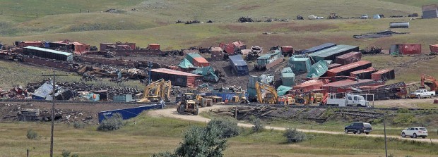 BNSF railway back in operation after crash near Tioga