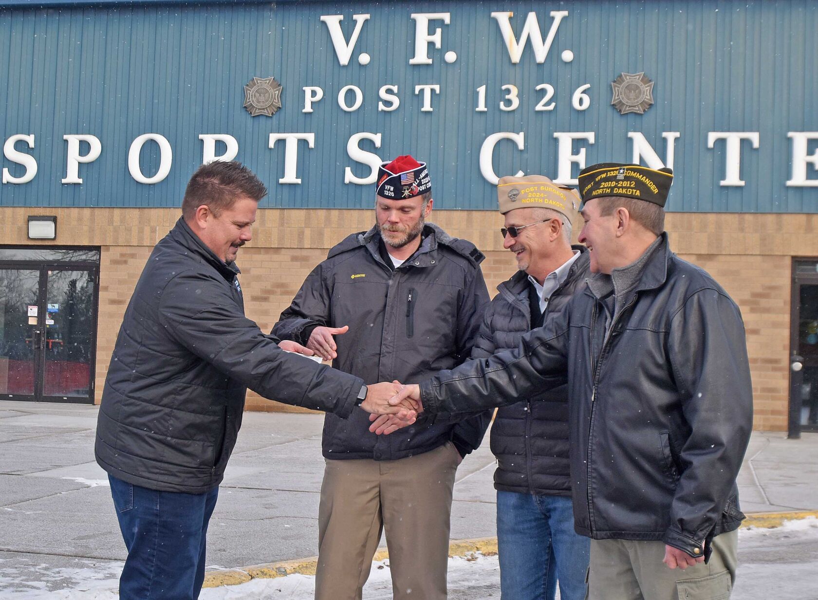 VFW Post 1326 donates $13K after theft at Bismarck arena