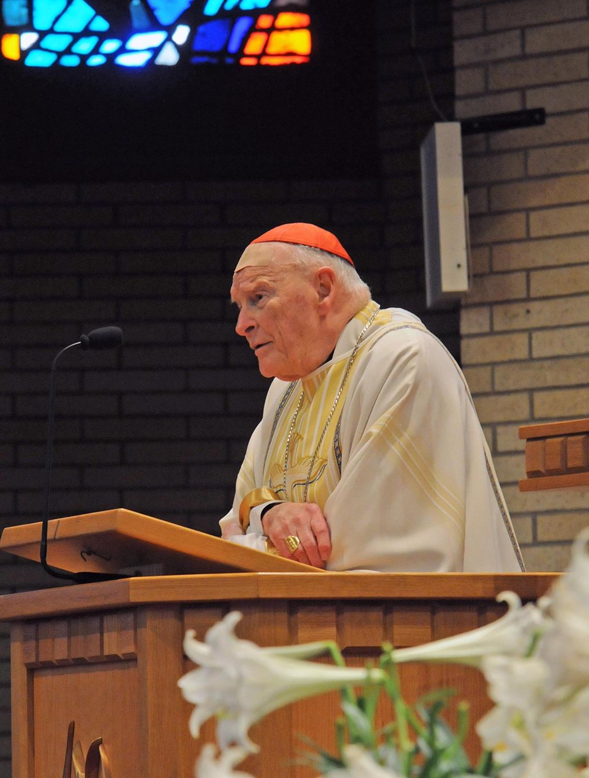 Cardinal Theodore McCarrick visits North Dakota