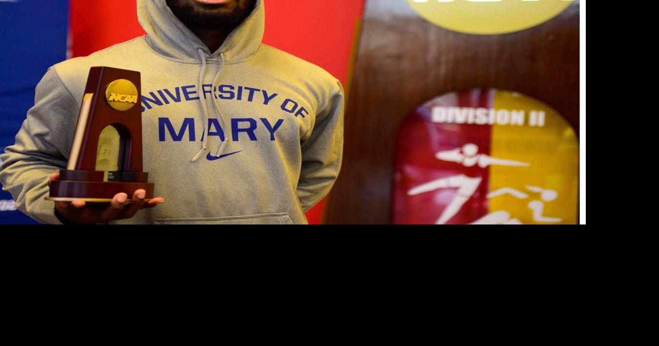 U-Mary's Glor goes out with bang in final indoor meet