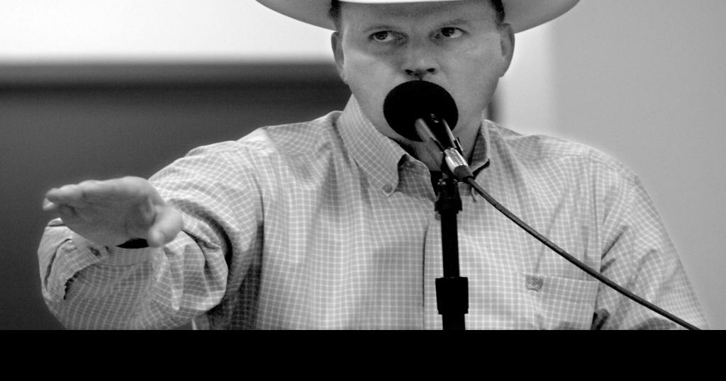 Local auctioneer getting all the bids