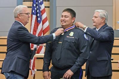 BIA officer recognized with congressional bravery medal