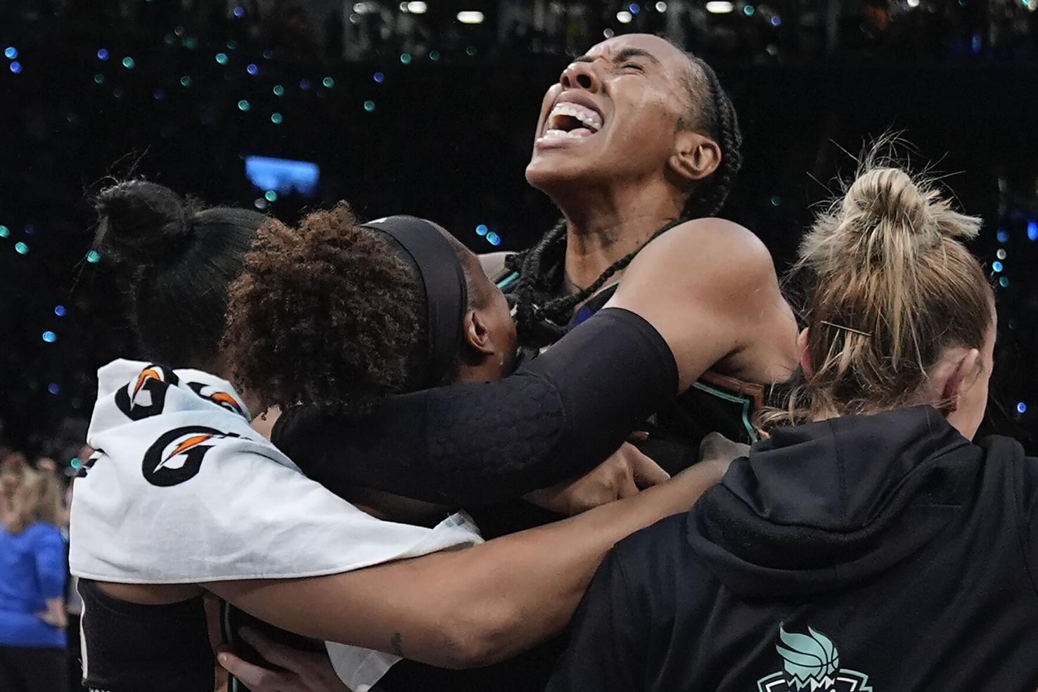 Sports Week in Photos: Liberty celebrate their WNBA Finals title, and more