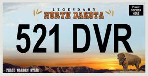 New North Dakota license plate design approved