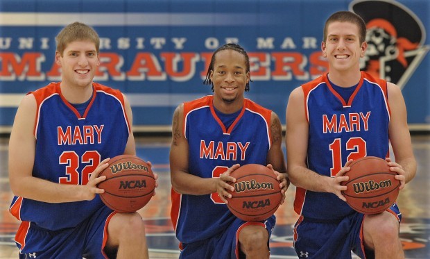 U-MARY MEN'S BASKETBALL: Marauders' triple threat