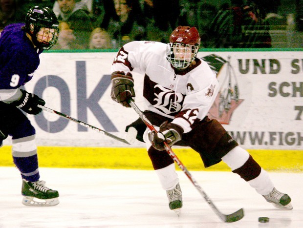 Boys hockey state tournament: Bismarck beats Bottineau-Rugby in overtime