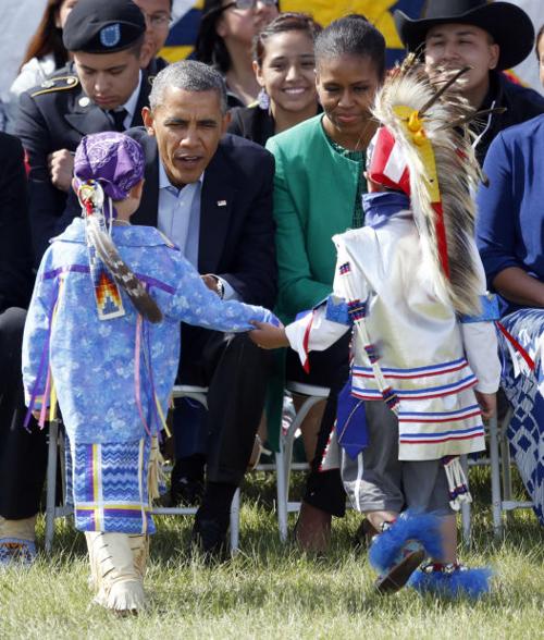 Obama unveils plan to help young American Indians | State & Regional ...