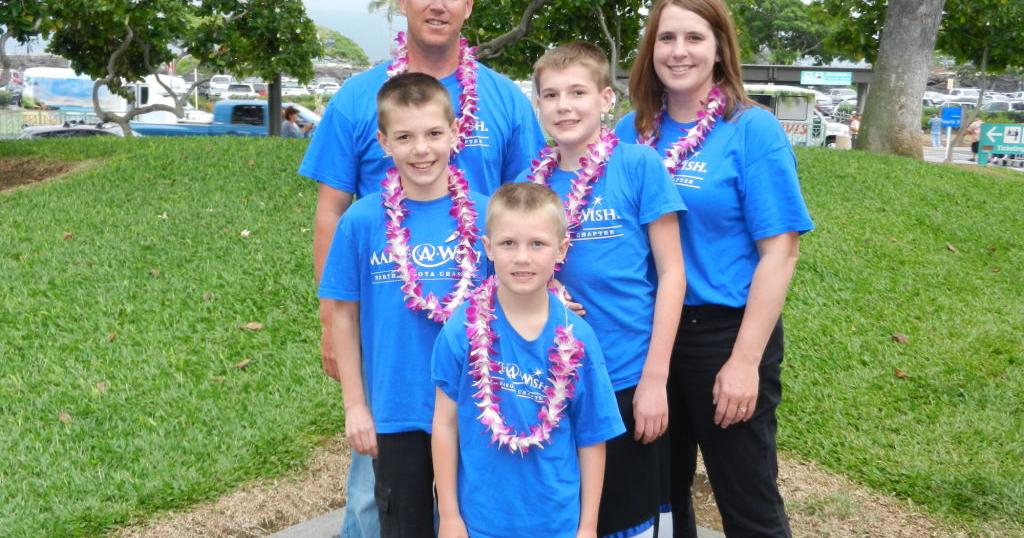 Make-A-Wish times three