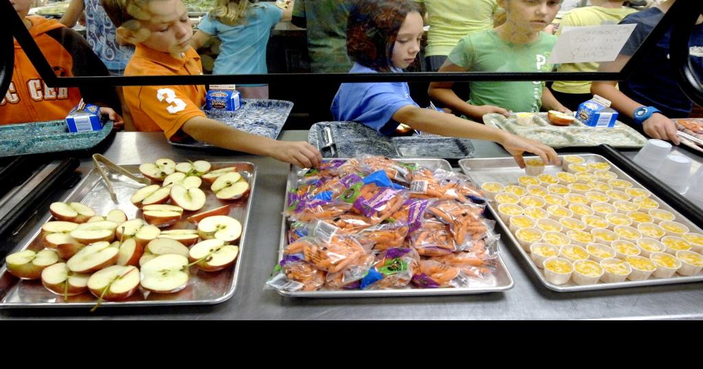 The lunch line’s looking different this school year