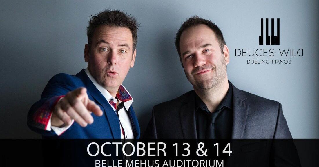 Deuces Wild Dueling Pianos coming to Belle Mehus in October
