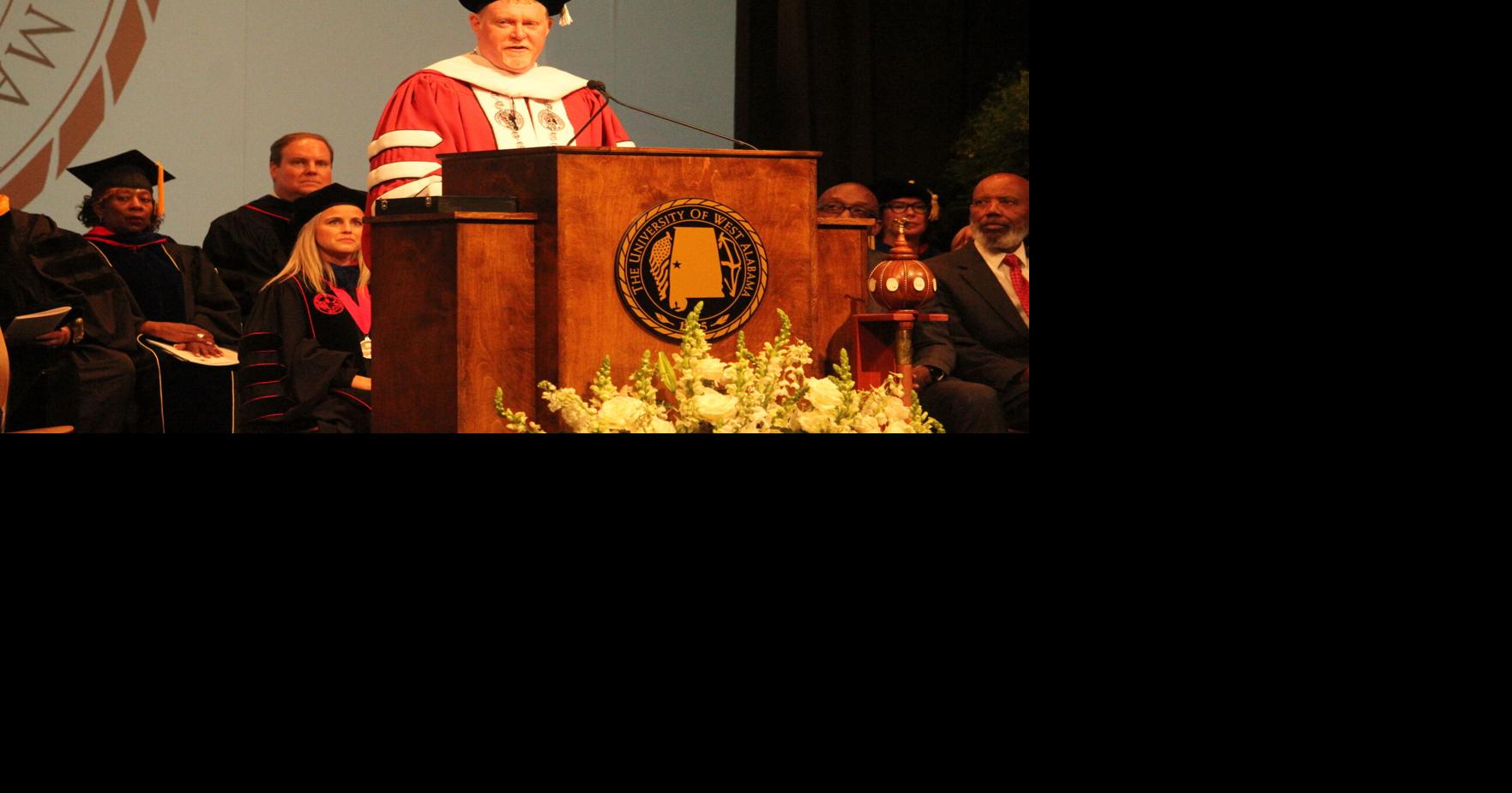 University of West Alabama inducts 13th president Dr. Todd Fritch in ...