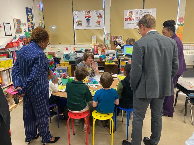 State Superintendent Eric Mackey visits Selma, speaks about rural ...