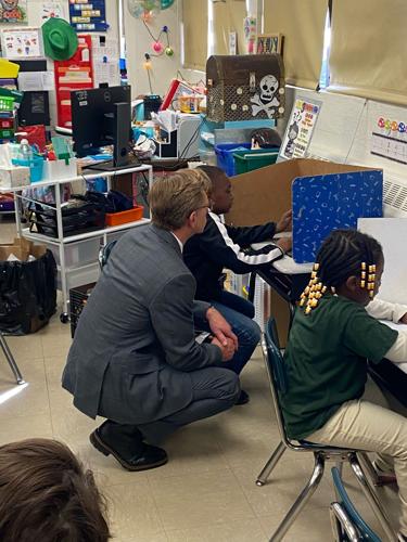 State Superintendent Eric Mackey visits Selma, speaks about rural ...