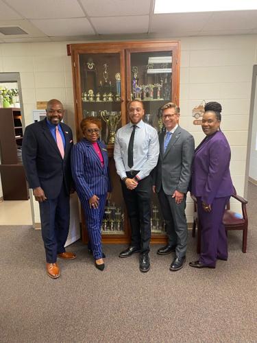State Superintendent Eric Mackey visits Selma, speaks about rural ...