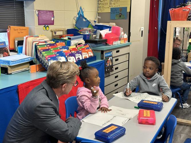 State Superintendent Eric Mackey visits Selma, speaks about rural ...