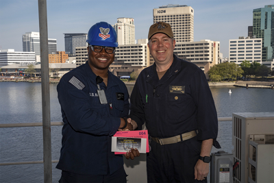 Keith High School alumnus wins US Navy award for service on assault ...