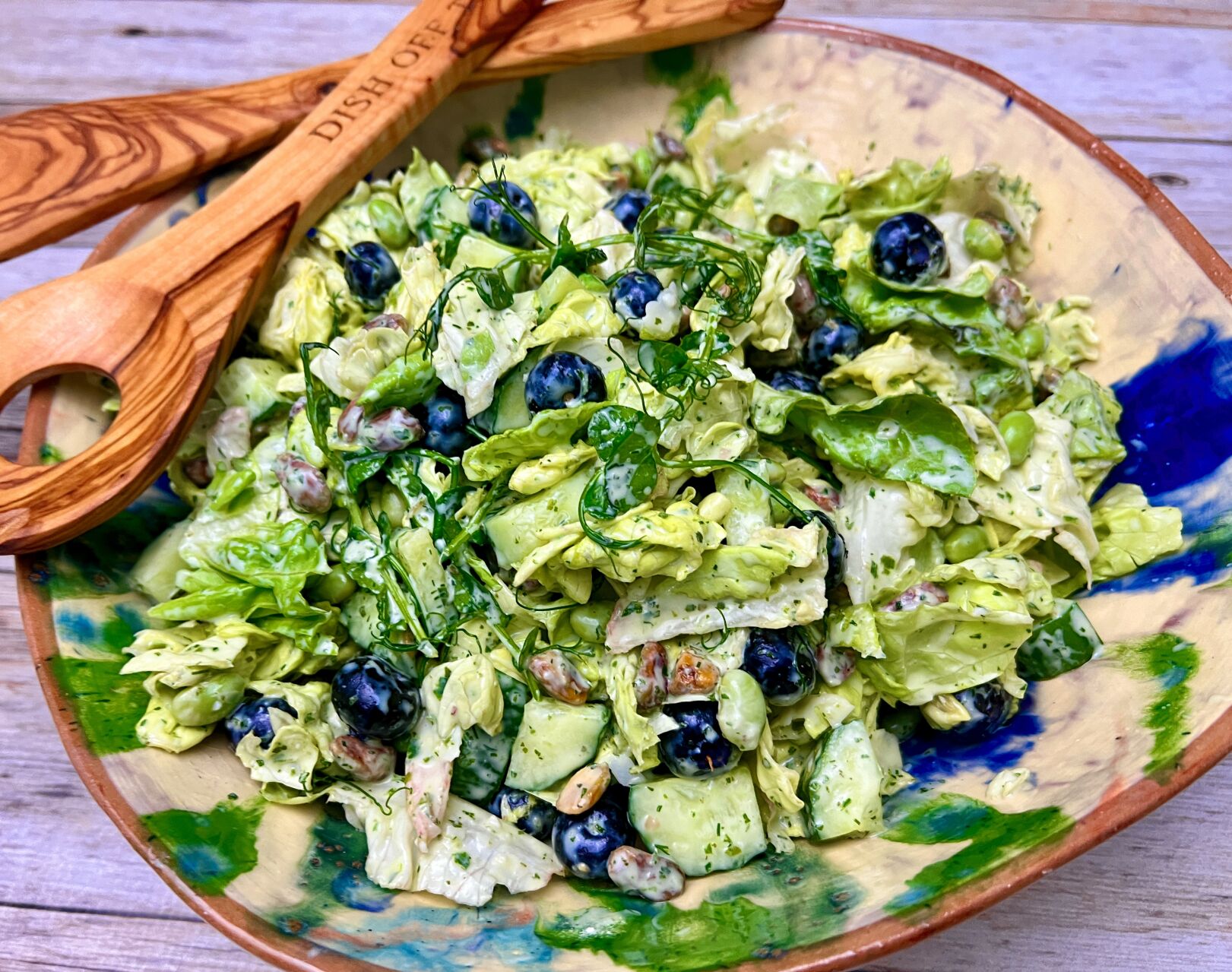 Dish off the Block: Blueberry Bomb Green Goddess Salad | Columnists ...