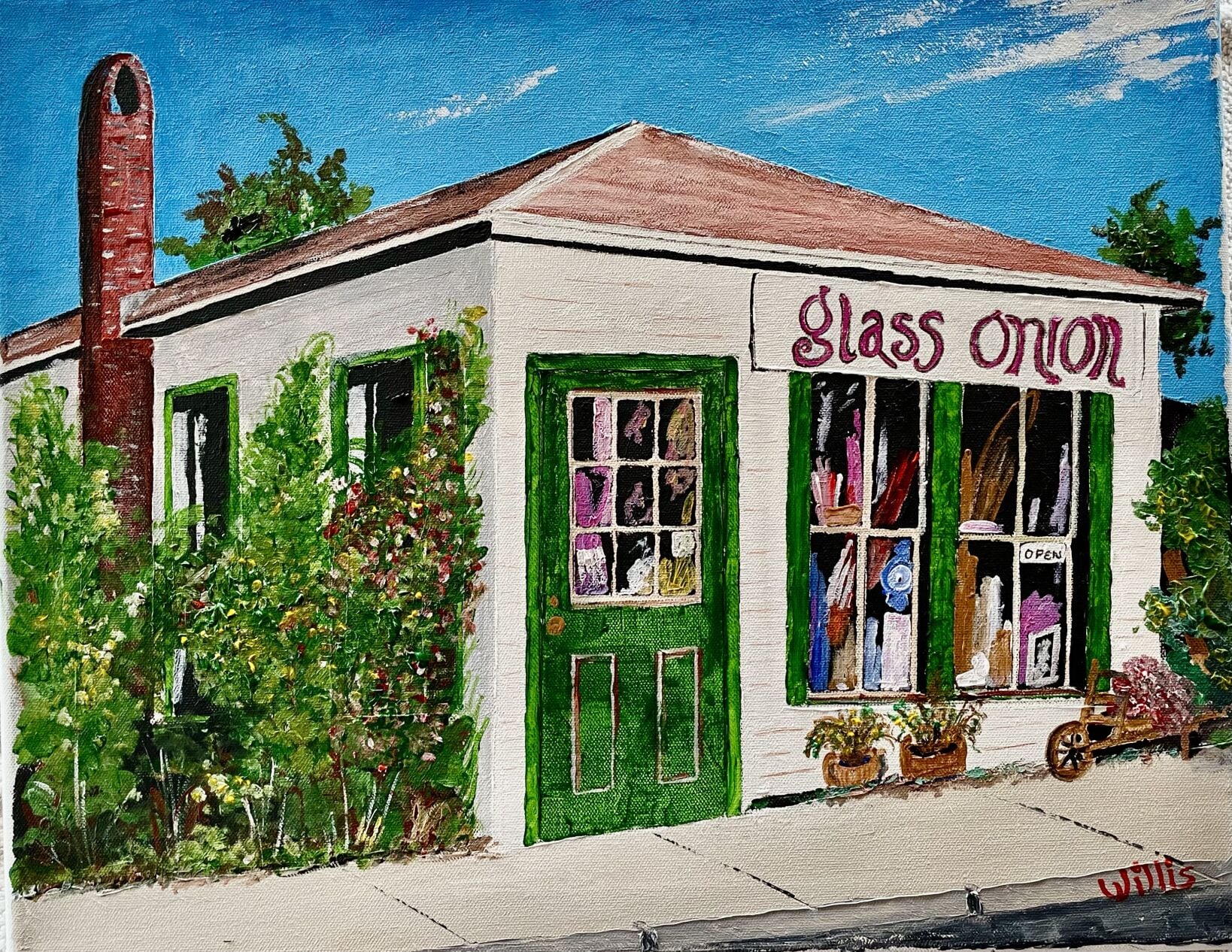 ART AROUND TOWN - Paintings by John “Doc” Willis at Spring Street ...