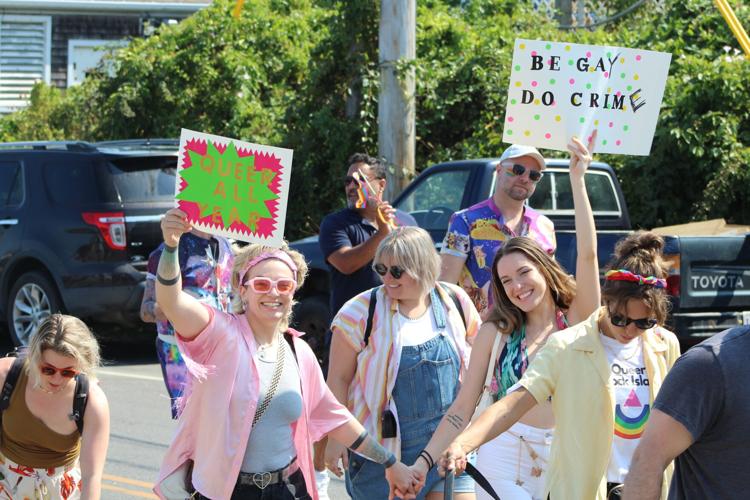 FOURTH ANNUAL BLOCK ISLAND PRIDE PARADE A SEA OF RAINBOWS | News ...