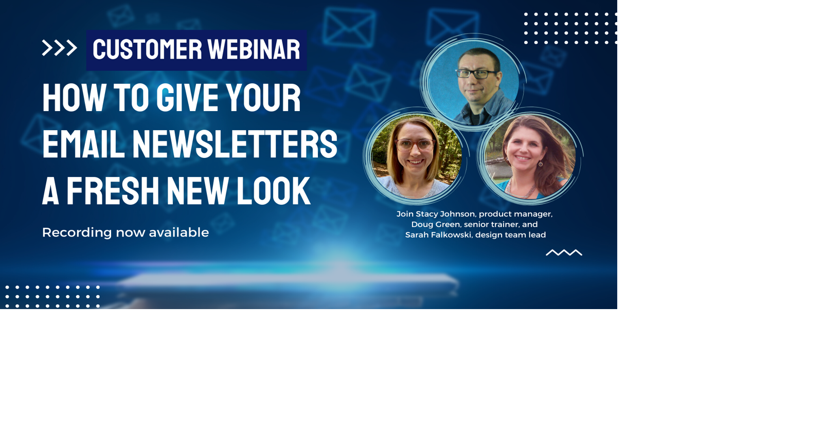Webinar | How to give your email newsletters a fresh new look for 2023 ...