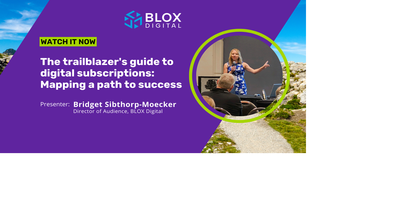 Webinar | The trailblazer's guide to digital subscriptions: Mapping a path to success | Webinars ...