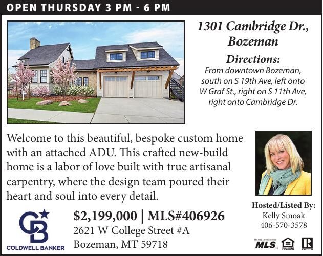 1301 Cambridge Dr. - Kelly | Open Houses | bozemandailychronicle.com