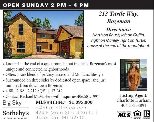 Top Placement 1804 Chippewa Lane | Open Houses | bozemandailychronicle.com