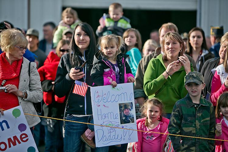 Welcoming home to the 143rd | News | bozemandailychronicle.com