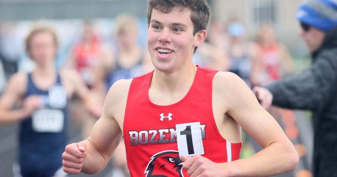 Bozeman's Nathan Neil shatters boys 3,200 state record at Class AA ...