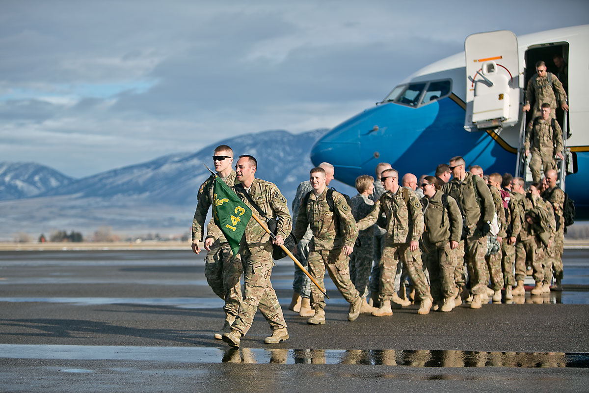 Livingston-based National Guard unit makes it home for Christmas | News ...