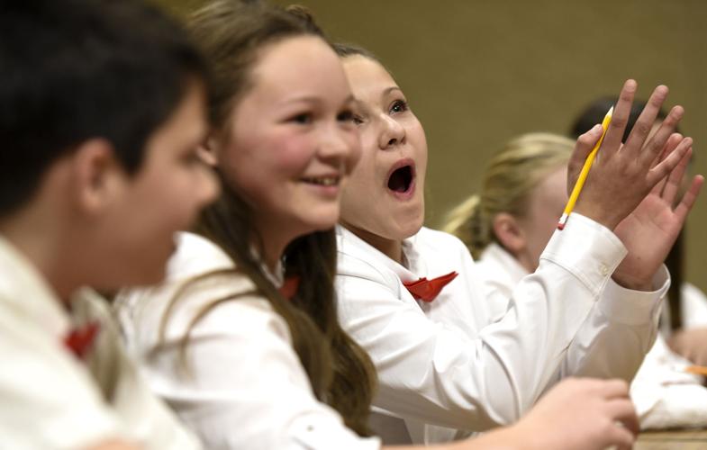 Brain power: 600 kids compete at Academic Olympics | News ...