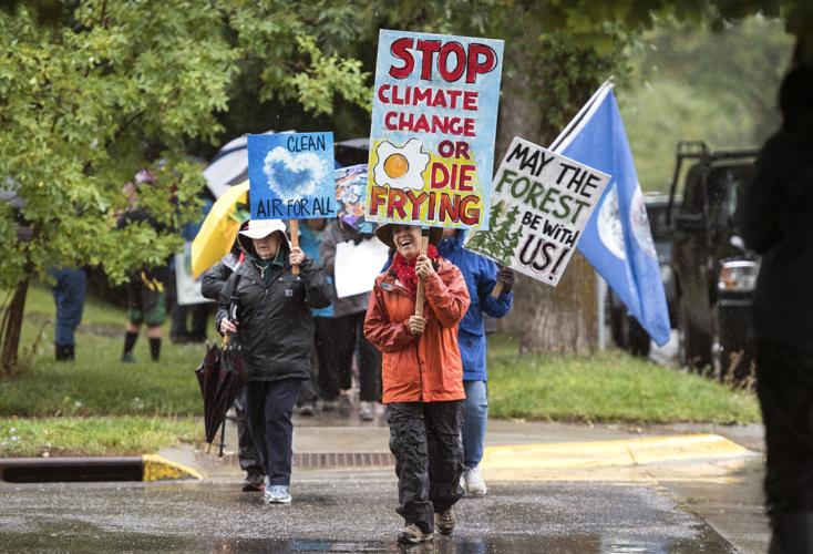 As part of global movement, locals take to the street for climate ...