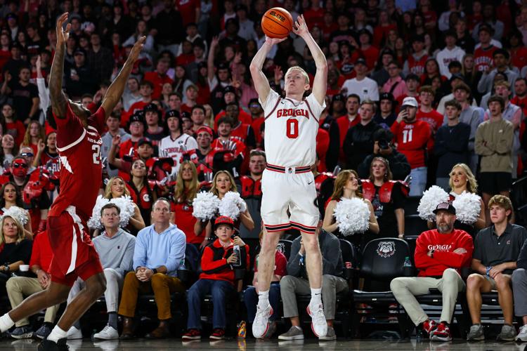Wilkinson scores 20 and No. 21 Georgia beats No. 17 Arkansas 90-76 ...