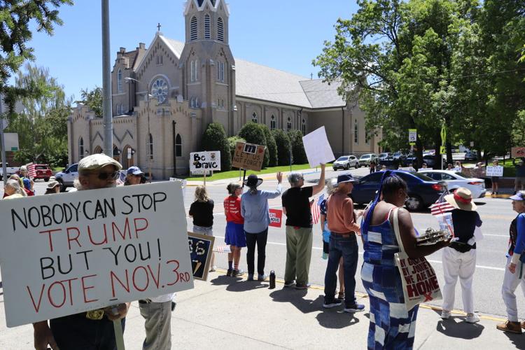 People protest county ICE agreement outside courthouse | News ...