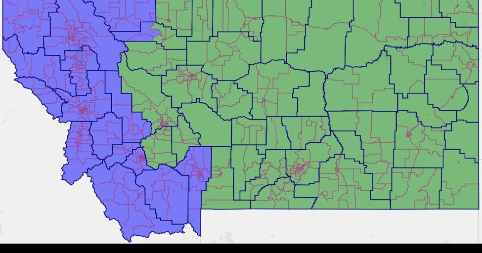 Montana final congressional district map headed to Secretary of State ...
