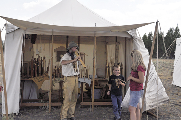 Visitors catch a glimpse of the 1800s at Mountain Man Rendezvous | News ...