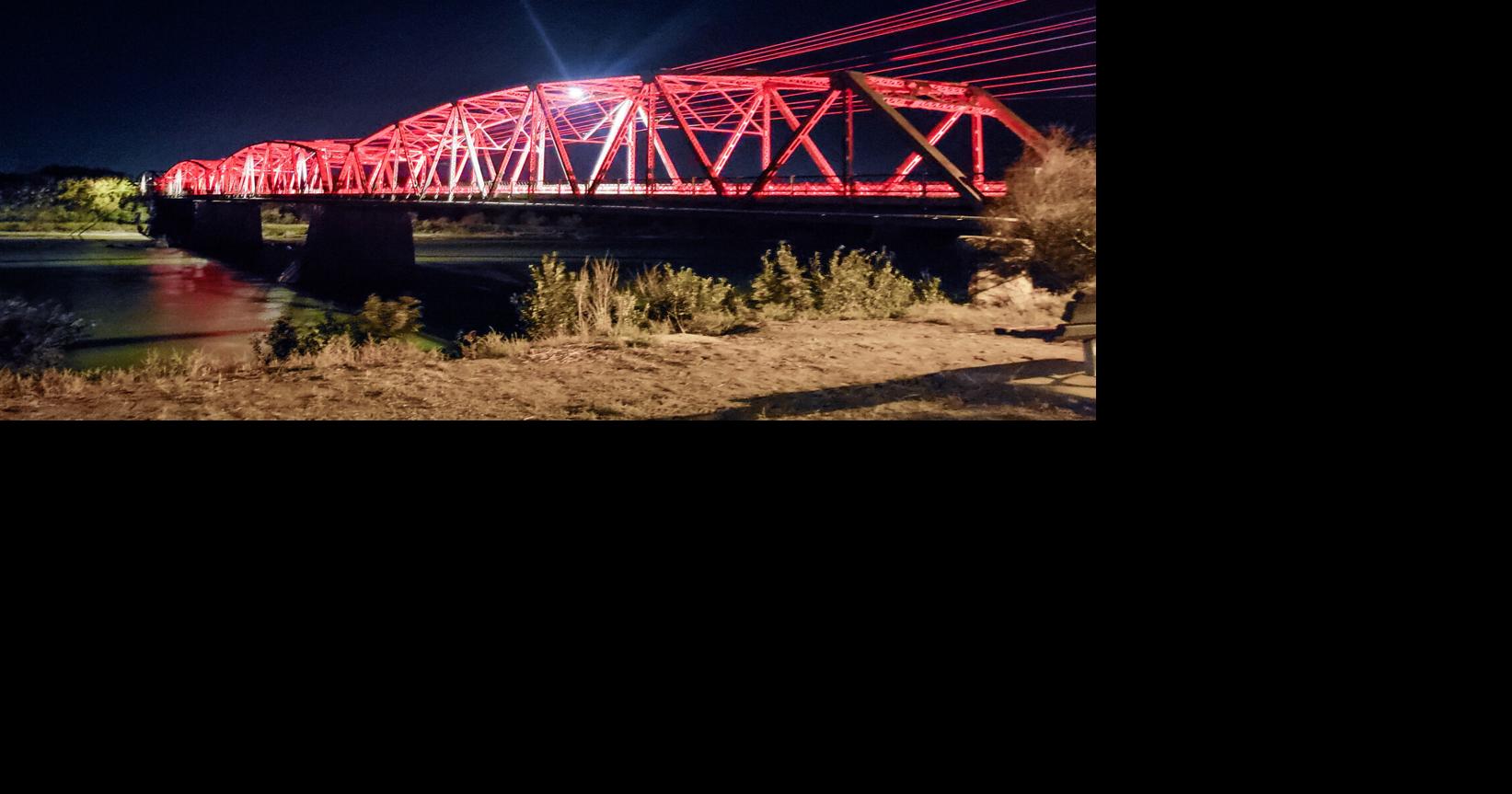 'Justice's Lights': Historic Glendive bridge's archways bring light to ...