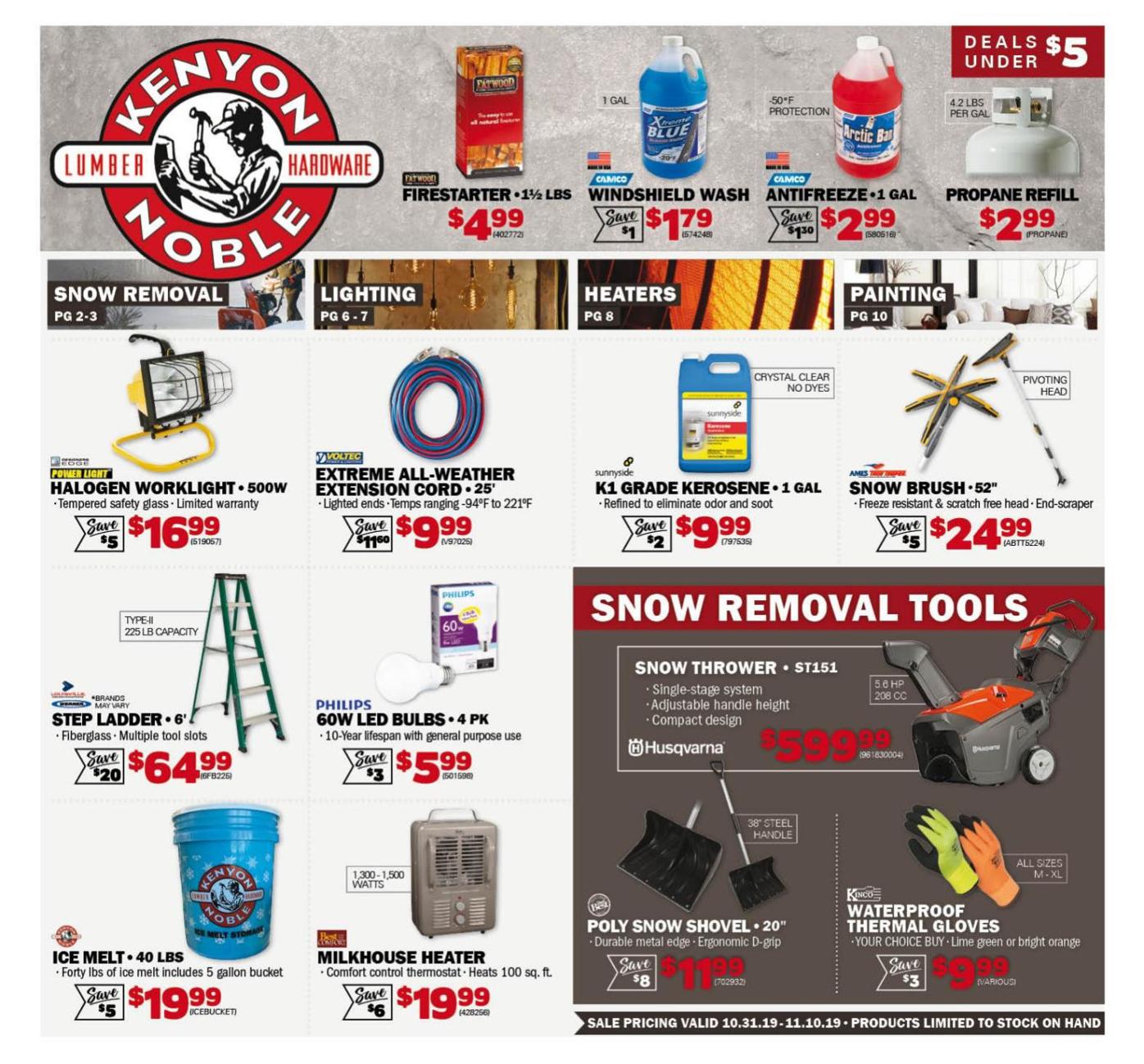 Kenyon Noble November Sale | Circulars | bozemandailychronicle.com