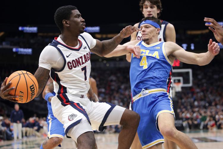 Graham Ike leads No. 8 Gonzaga past No. 25 UCLA for 9th win of the ...