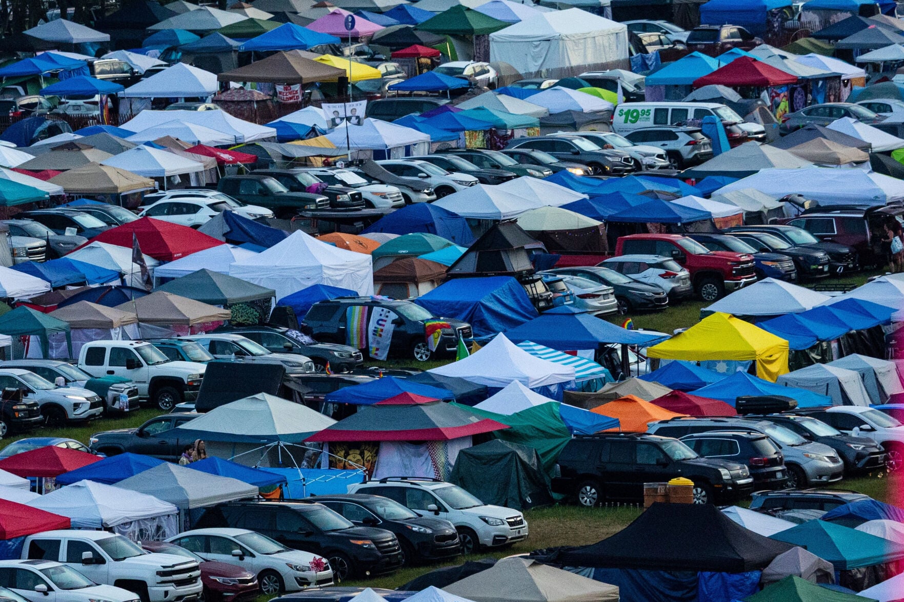 Dead baby is found in a portable toilet at a music festival in Michigan ...