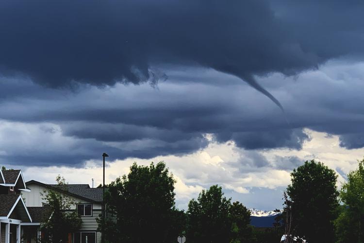 tornado funnel cloud