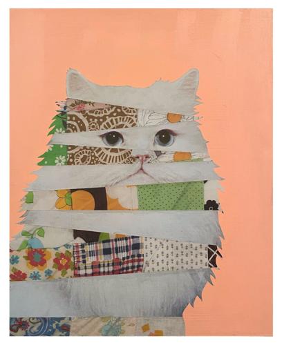 Whimsy and weirdness: Jacob Garvin creates fantasy worlds in collage ...