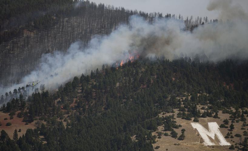 Winds, high temps blow Bridger Foothills fire to 7,000 acres ...