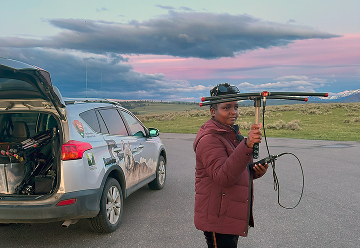 Conservationist from Tanzania visits Yellowstone | Hydrography ...