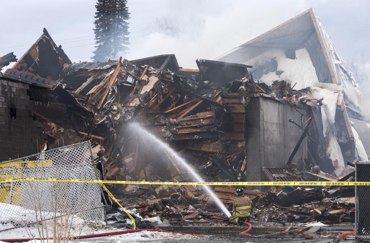 Fire torches four-story apartment building under construction in ...