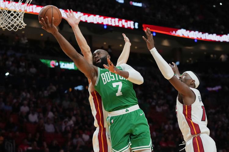 Celtics score 53 points in 1st quarter at Miami, setting club record ...