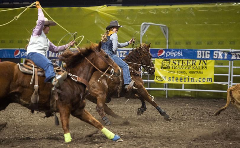 Montana State leads four events after first performance of spring rodeo ...