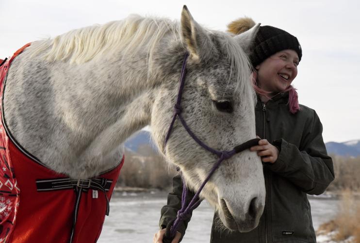 Christmas wish: Girl adopts horse from rescue in Livingston | News ...