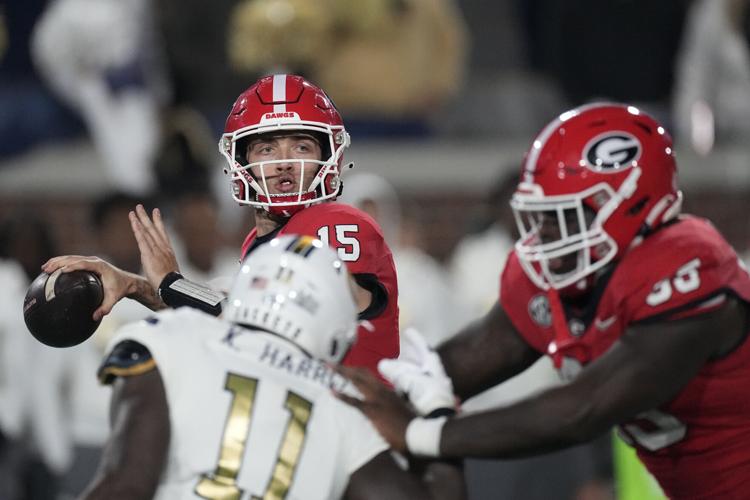 Georgia's Beck, Alabama's Milroe lead teams to SEC title game after ...